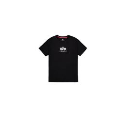 Alpha Industries T-Shirt »Basic T-Shirt ML« black XXL XXL Single Jersey Stoff