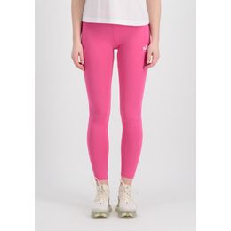 Alpha Industries Leggings »Basic Leggings SL W« magenta XL - Normalgrößen Normalgrößen XL Single Jersey Stoff