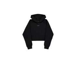Alpha Industries Hoodie »Waisted Hoodie W« black S S Brushed Fleece Stoff