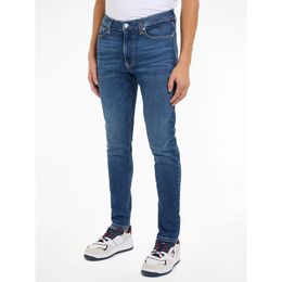 Tommy Jeans Skinny-fit-Jeans »Simon Skinny Jeans Slim« mit Logoprägung Denim Dark 33 - Länge 32 Länge 32 33 Die Jeans im Casual Stil ist perfekt...