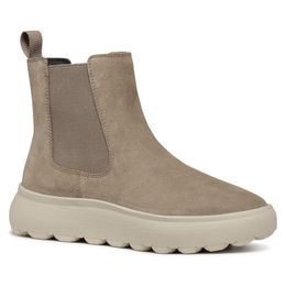 Geox Chelseaboots &raquo;D SPHERICA EC4.1 A&laquo; Plateau Boot, Chunky Boot, Winterboot mit Nachhaltigkeitssiegel LWG taupe-braun 40 40 Sportive Chelseaboots...