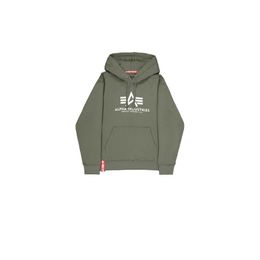 Alpha Industries Hoodie »Basic Hoodie BL« dark olive 4 XL 4 XL Brushed Fleece Stoff