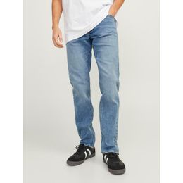 Jack & Jones JACK & JONES Slim-fit-Jeans »JJIGLENN JJORIGINAL MF 221 SN« Blue denim 31 - Länge 34 Länge 34 31 Slim-fit-Jeans mit schmaler Beinform für eine...