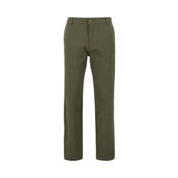 Alpha Industries Cargohose »Alpha Chino Pant« dark olive 36 - Normalgrößen Normalgrößen 36 Twill-Stretch Stoff