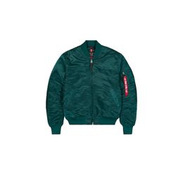 Alpha Industries Bomberjacke »MA-1 VF Vintage Fit 59« Force Green L L Flight Nylon Stoff