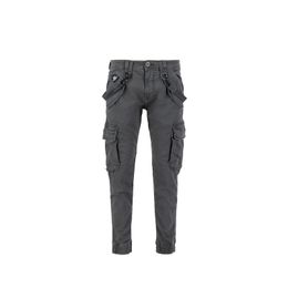 Alpha Industries Cargohose »Utility Pant« vintage grey 36 - Normalgrößen Normalgrößen 36 Twill Stretch Stoff