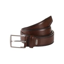 MONTI Synthetikgürtel »WIEN« 3, 5 cm breit, Klassisch-Business, kürzbar, bis Gr. 150 cm brown uni