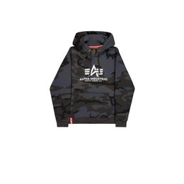 Alpha Industries Damen Hoodie &raquo;Basic Hoodie BL Camo&laquo; schwarz S