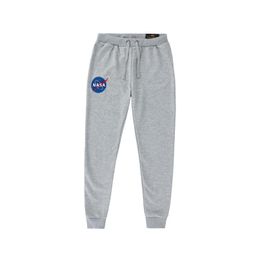Alpha Industries Jogginghose »NASA Jogger Kids-Teens« grey heather 8 - Normalgrößen Normalgrößen 8 Kordelzug mit geprägten Ösen an der Kapuze