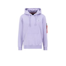 Alpha Industries Hoodie »Backprint Hoodie « pale violet XXL XXL Brushed Fleece Stoff