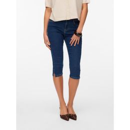 Véro Moda VERO MODA Caprijeans »VMELLY MR KNICKERS DNM MIX NOOS« Dark Blue Denim Detail:VI3435 L (40) - N-Gr N-Gr L (40) Kurze Capri Jeans von Vero Moda
