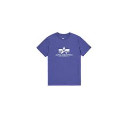 Alpha Industries T-Shirt »Basic T-Shirt BL« night purple 5 XL 5 XL Single Jersey Stoff