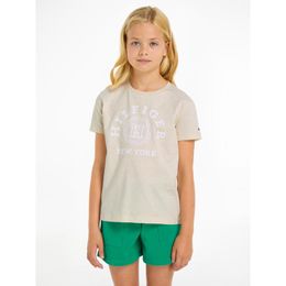 Tommy Hilfiger T-Shirt »HILFIGER VARSITY TEE S/S« Kinder bis 16 Jahre Calico Heather 6 (116) 6 (116) T-Shirt von Tommy Hilfiger