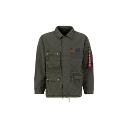 Alpha Industries Fieldjacket »Field Jacket LWC« greyblack M M Utility Pocket