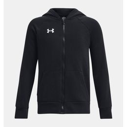 Under Armour Kapuzensweatjacke »RIVAL« Für Kinder - Material innen weich angeraut black 001 XL XL Kapuzensweatjacke von Under Armour