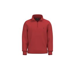 Fynch-Hatton Troyer mit Logostickerei poppy red 4XL 4XL Troyer von Fynch-Hatton