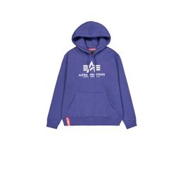 Alpha Industries Hoodie »Basic Hoodie BL« night purple 5 XL 5 XL Brushed Fleece Stoff