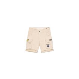 Alpha Industries Shorts »Crew Short Patch« vintage white 32 - Normalgrößen Normalgrößen 32 Cotton Twill Stoff