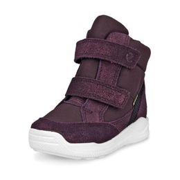 Ecco Snowboots &raquo;Winterstiefel URBAN MINI&laquo;, Winterboots, Klettstiefel, Winterstiefel mit Klettriemchen, GORE-TEX beere 30 30 Mit wasserdichter...