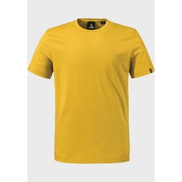 Schöffel SCHÖFFEL Funktionsshirt »Urban T Shirt Style Collada MNS« 5205 - gelb 56 56 Schnell trocknende Jerseyware mit hohem Feuchtigkeitstransport