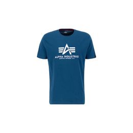Alpha Industries T-Shirt »Basic T-Shirt BL« naval blue XXS XXS Single Jersey Stoff