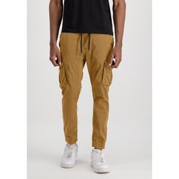 Alpha Industries Jogginghose »Cotton Twill Jogger« khaki XXL - Normalgrößen Normalgrößen XXL Twill Stretch Stoff