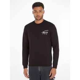 Tommy Jeans PLUS Sweater »TJM REG ENTRY GRAPHIC CREW EXT« Große Größen mit Logoschriftzug Black 4XL 4XL Sweater von Tommy Jeans Plus