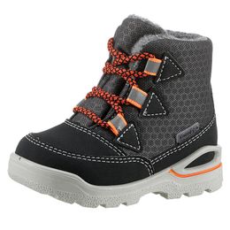 Pepino BY RICOSTA Winterboots »Emil WMS: Mittel« Winterstiefel, Babyschuh, Schnürstiefel mit herausnehmbarer Innensohle dunkelgrau-orange 24 24...