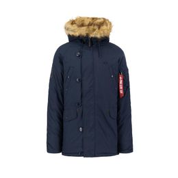 Alpha Industries Winterjacke »Explorer« rep.blue XS XS 2 Einschubtaschen, 2 Cargotaschen, 1 Innentasche