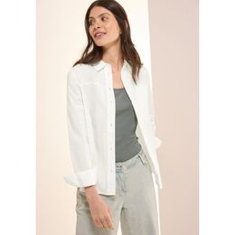 Cecil Hemdbluse mit Brust Tasche vanilla white XXL (46) XXL (46) Bluse von Cecil