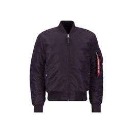 Alpha Industries Bomberjacke »MA-1 VF Vintage Fit 59« Plum 4 XL 4 XL Flight Nylon Stoff