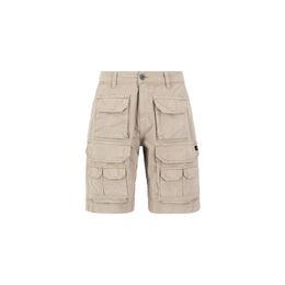Alpha Industries Shorts »Battle Short« vintage sand 36 - Normalgrößen Normalgrößen 36 Flag Label auf der Klappe der linken Cargotasche