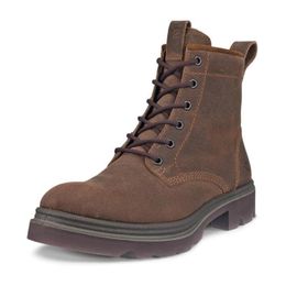 Ecco Schnürboots »GRAINER W«, Stiefelette, Winterboots, Blockabsatz, mit Schurwollfutter camelfarben 39 39 Schnürboots mit zusätzlichem...