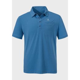 Schöffel SCHÖFFEL Poloshirt »Polo Shirt Ramseck M« 8405 - blau 48 48 Schnell trocknend
