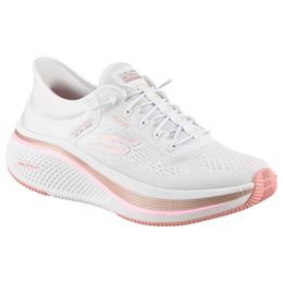 Skechers Slip-On Sneaker »GO RUN ELEVATE 2.0-BANYAN«, Schlupfschuh, Komfortschuh mit Bungee-Verschluss weiß-rosa 38 38 Skechers Sneaker Handsfree...