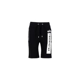 Alpha Industries Sweatshorts »Defense Short« black L - Normalgrößen Normalgrößen L Logoprint auf dem Bein
