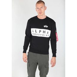 Alpha Industries Sweater »Block Logo Sweater« black XXL XXL Sweatshirt "Block Logo Sweater"