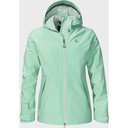 Sch&ouml;ffel SCH&Ouml;FFEL Outdoorjacke &raquo;2L Jacket Ankelspitz L&laquo; mit Kapuze 6205 - gr&uuml;n 46 46 Hohe Multi-Funktionalit&auml;t durch elastische 2-Lagen VENTURI Bekleidung