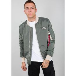 Alpha Industries Bomberjacke »MA-1 TTC Light« vintage green 3XL 3XL 2-Tone Nylon Stoff