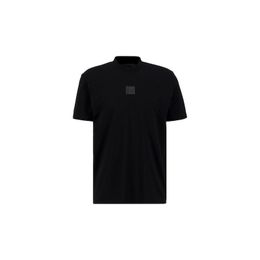 Alpha Industries T-Shirt »Label T-Shirt HC« black XXL XXL Logo Loop Label am linken Ärmel