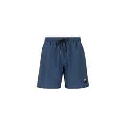 Alpha Industries Shorts »Label Swim Short« new navy 2XS - Normalgrößen Normalgrößen 2XS Badehose "Label Swim Short"