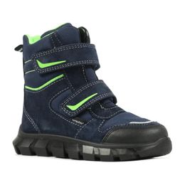 Richter Winterstiefel »Snow WMS: Mittel«, Klettstiefel, Snowboots mit wasserdichter Sympatex-Membrane dunkelblau-grün 29 29 Winterstiefel mit...