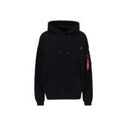 Alpha Industries Hoodie »Alpha Essentials RL Hoodie« black 2XS 2XS French Terry Stoff