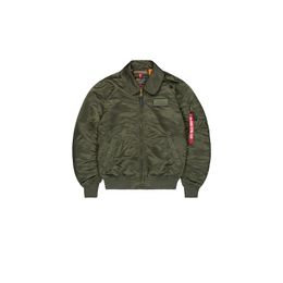 Alpha Industries Bomberjacke »Flying Tigers CWU Light« dark olive 5XL 5XL Flight Nylon Stoff