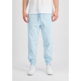 Alpha Industries Jogginghose »Organics EMB Regular Jogger« organic sky blue XXL - Normalgrößen Normalgrößen XXL Brushed Fleece