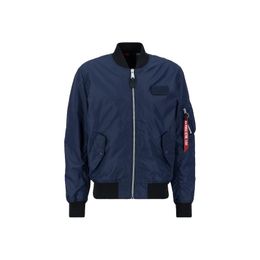 Alpha Industries Bomberjacke »MA-1 TTC Light« ultra navy S S 2-Tone Nylon Stoff