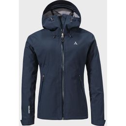 Sch&ouml;ffel SCH&Ouml;FFEL Outdoorjacke &raquo;Hiking Jacket Style Cascata WMS&laquo; mit Kapuze 8820 - blau 44 44 Wasserdicht & sehr atmungsaktiv dank 3-Lagen VENTURI Membrane
