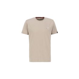 Alpha Industries Damen T-Shirt &raquo;Signature Puff Print Backprint T-Shirt&laquo; beige XL