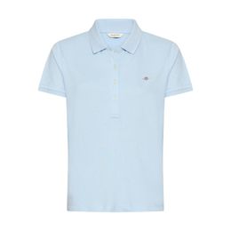 Gant Poloshirt »Slim Shield Cap Logo Polo« FRESH BLUE XL XL Poloshirt von Gant Women