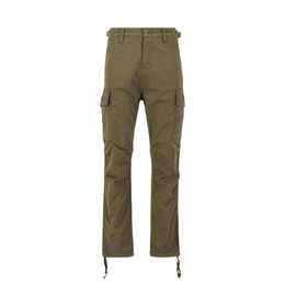 Alpha Industries Cargohose »Squad Pant« dark olive 38 - Normalgrößen Normalgrößen 38 Cotton Twill Stoff